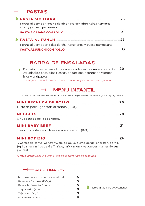 Restaurante | Rodizio Carnes y Vinos