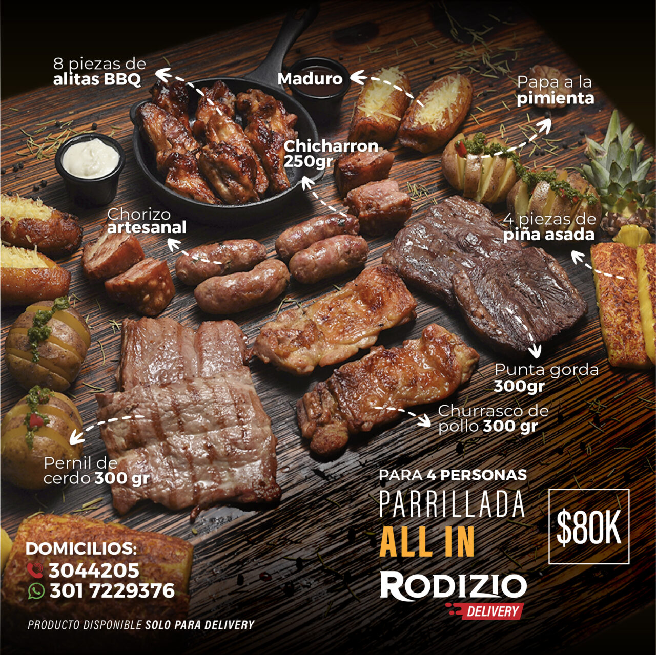 Promociones | Rodizio Carnes y Vinos